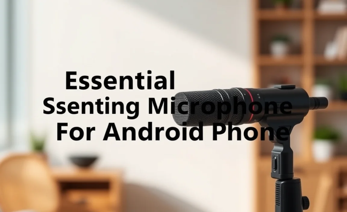 Essential Microphone For Singing For Android Phone - Guide About ...