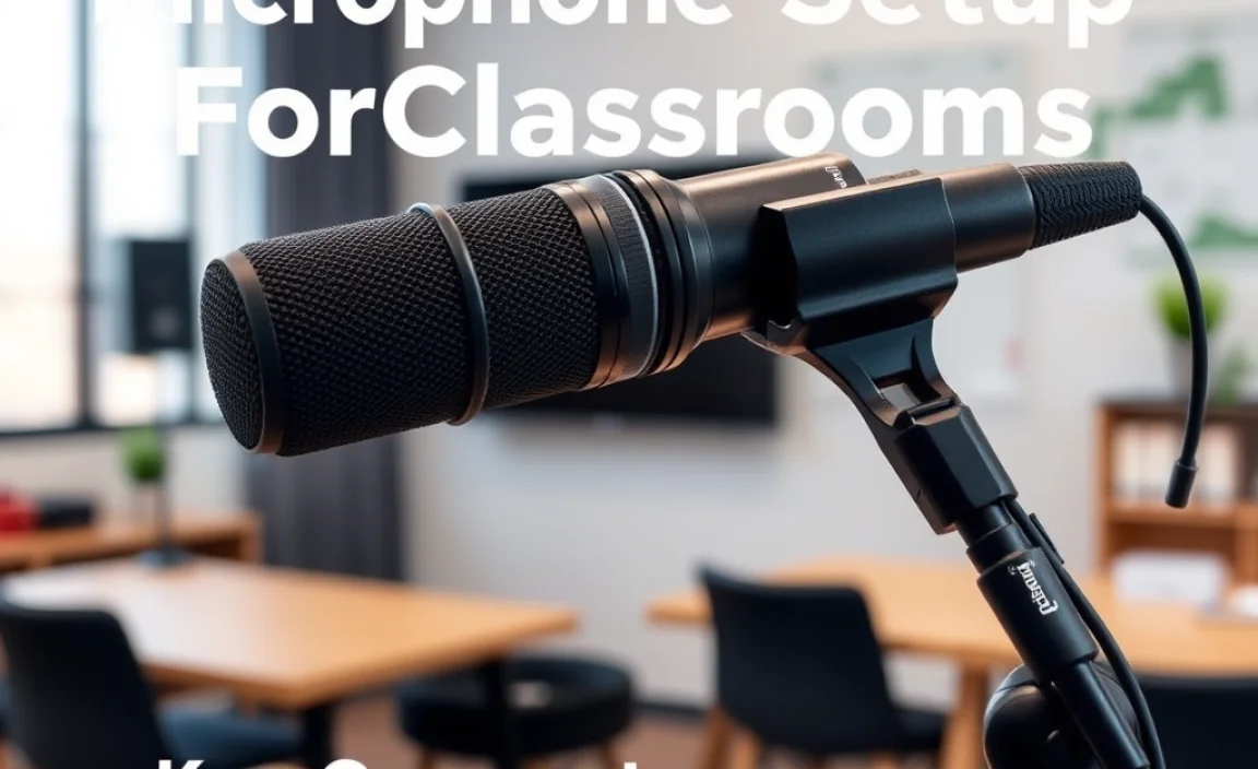 Microphone Setup ForClassrooms: Proven Essential - Guide About ...